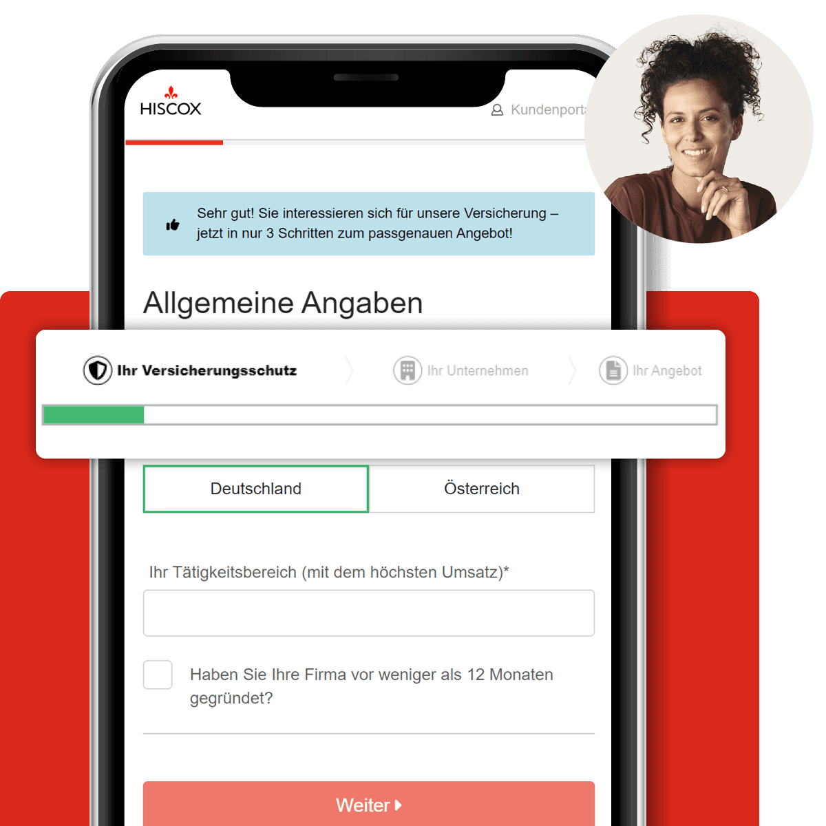 Versicherungen für Ihr Gewerbe & Ihren Privatbesitz | Hiscox